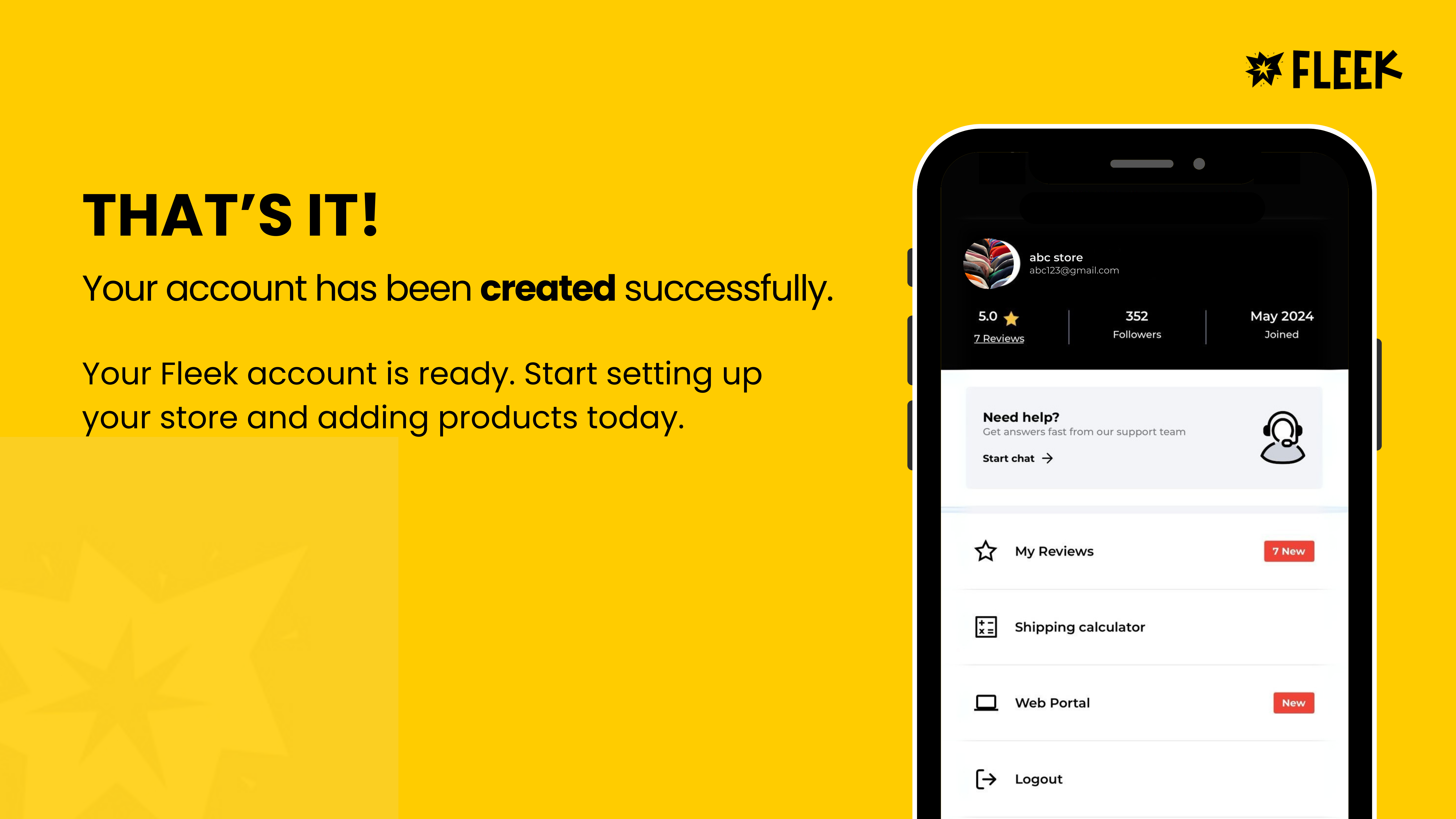 Seller Sign-up Journey: Become a Seller at Fleek – Fleek